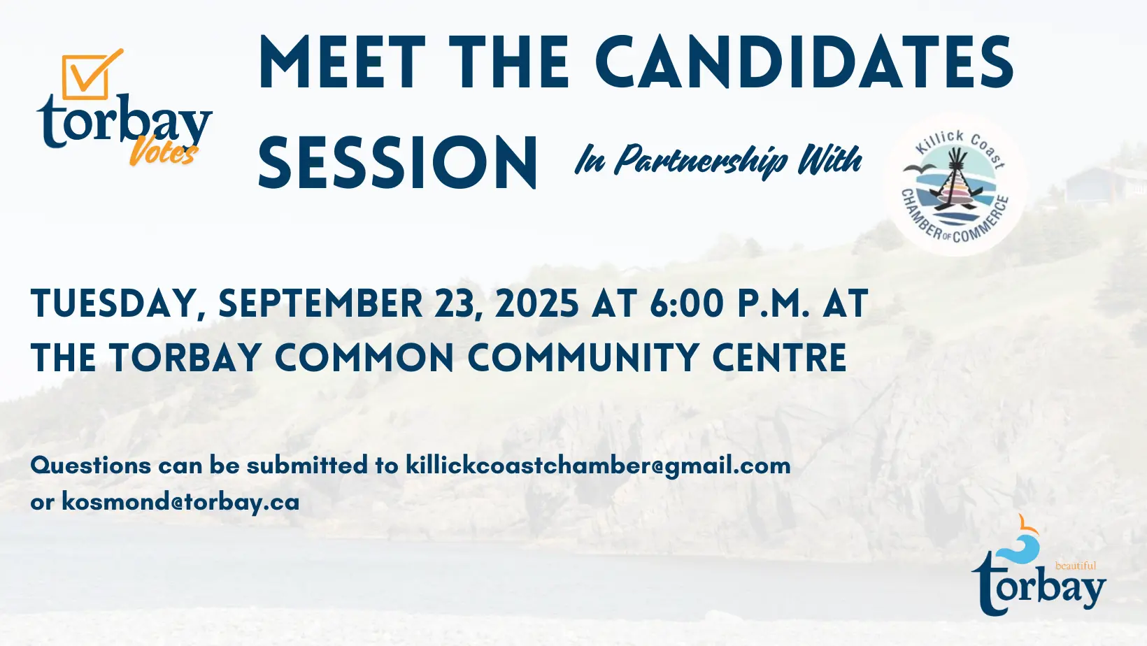 Meet the Candidates Session | September 23, 2025 | Town of Torbay