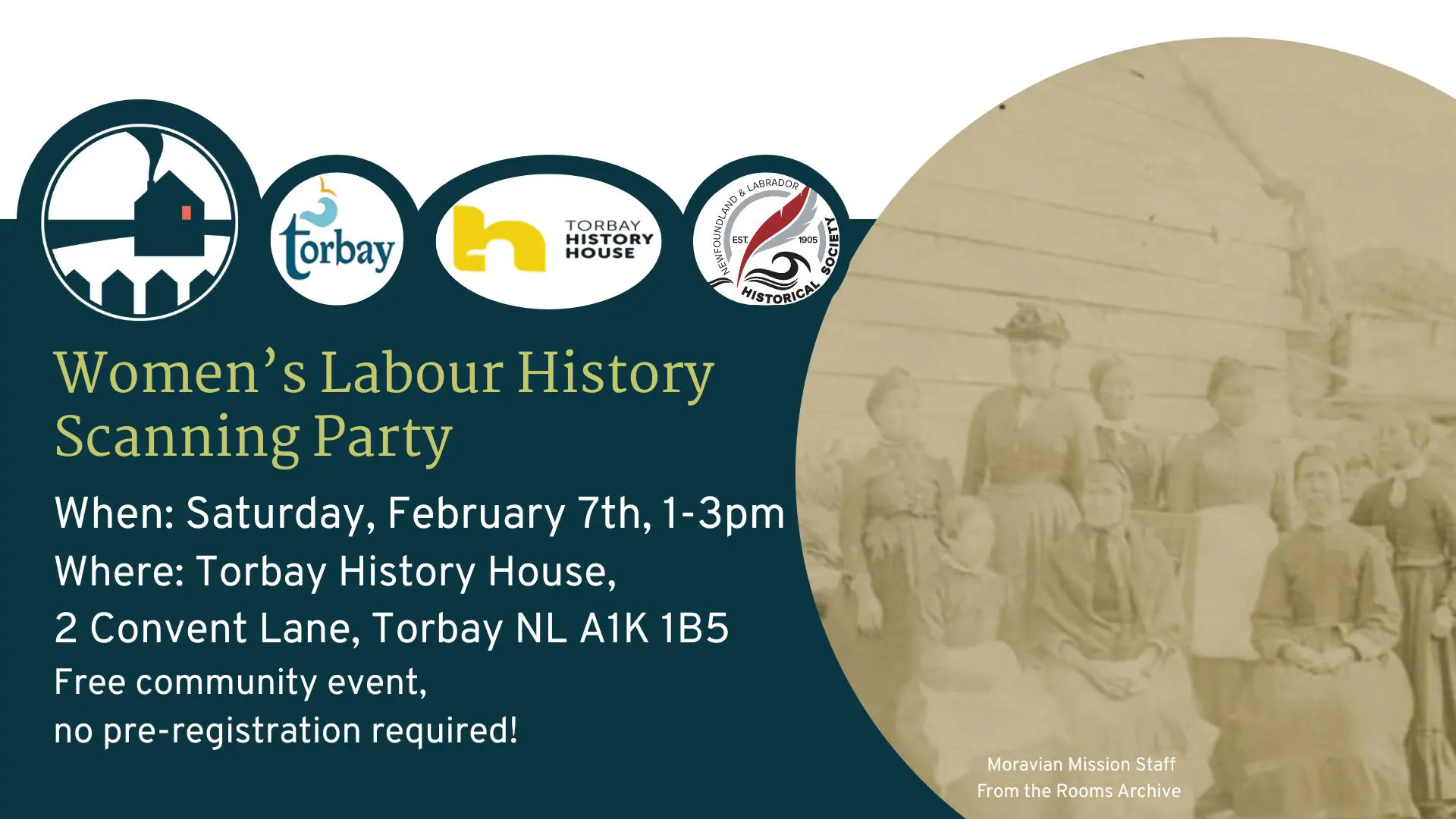 Women's Labour in Newfoundland and Labrador Scanning Party | Heritage ...